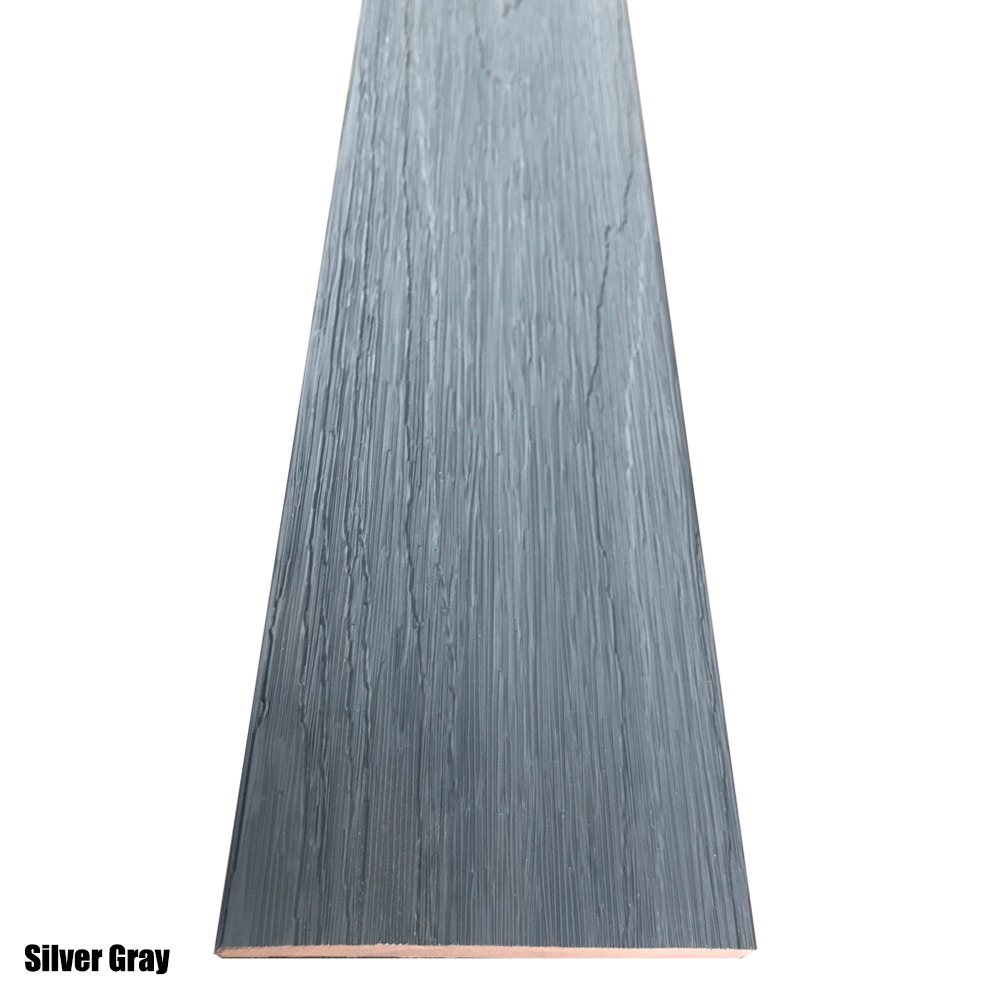 Fascia Board WPC Customer Silver Gray Color 4.2M*70MM*10MM - TGOP